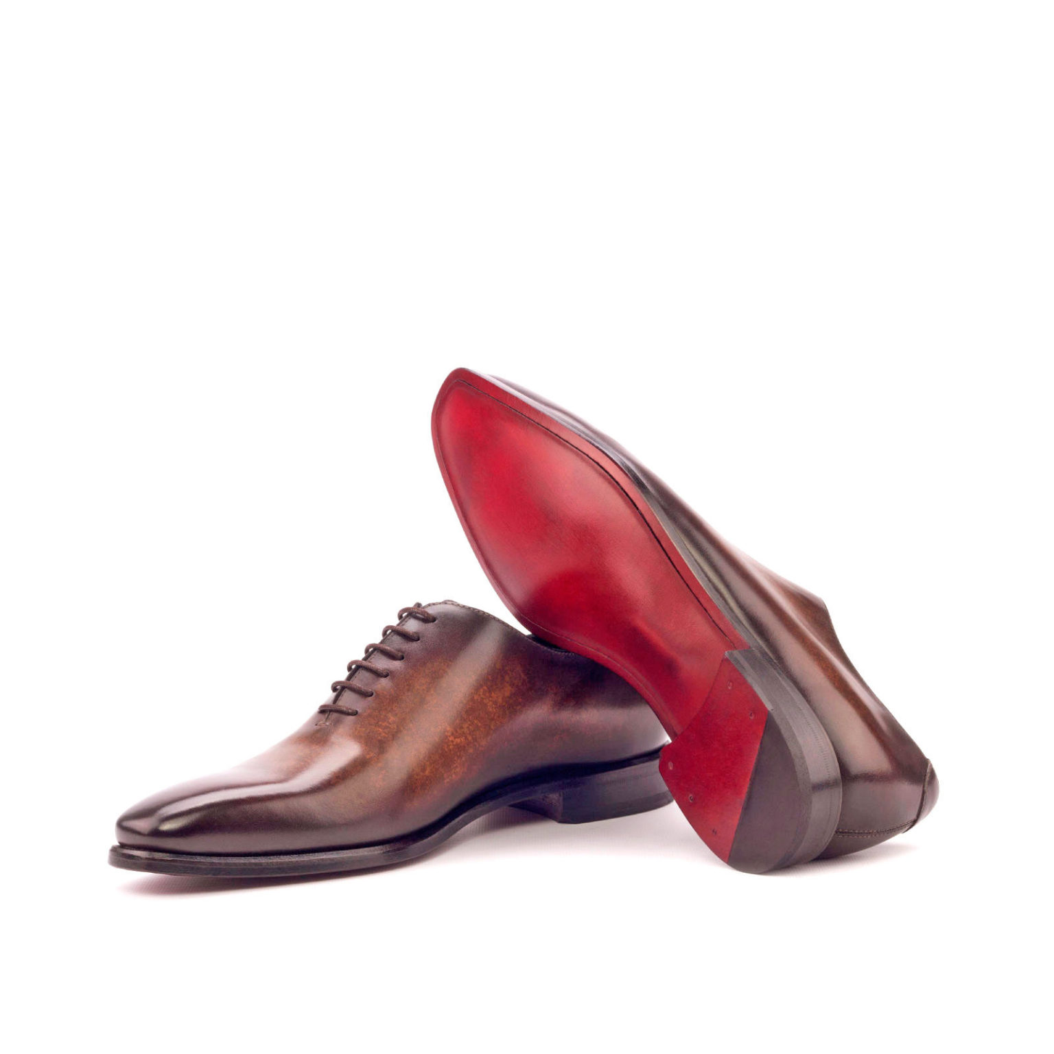 Hand Made Patina Whole Cut Shoe | Coveti