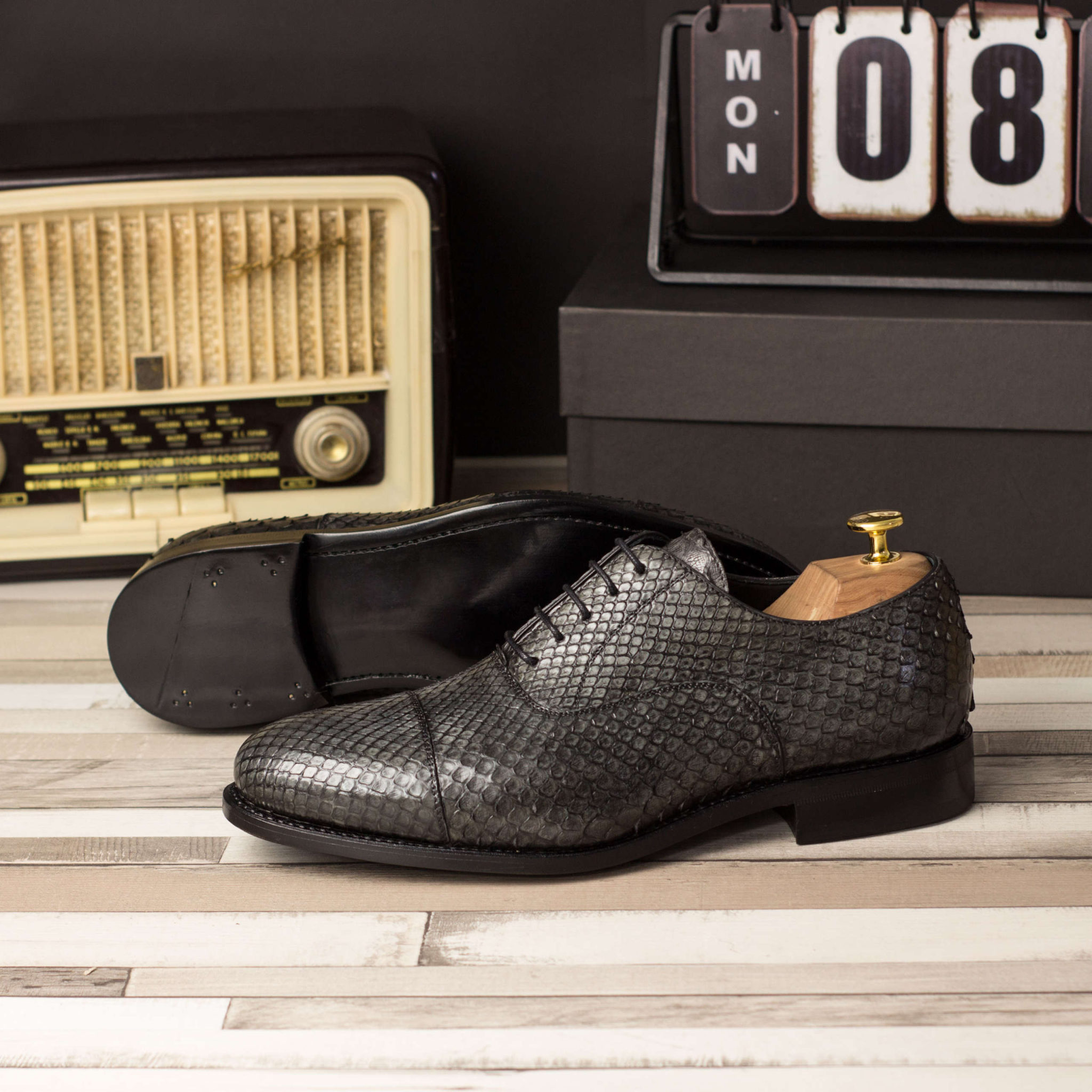 Exotic Skins Oxford Shoe | Coveti