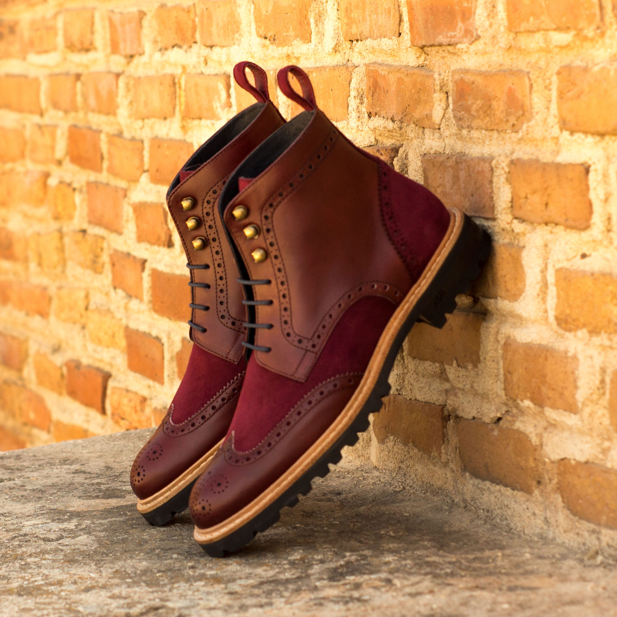 Ladies Dress Women's Military Brogue Shoe | Coveti