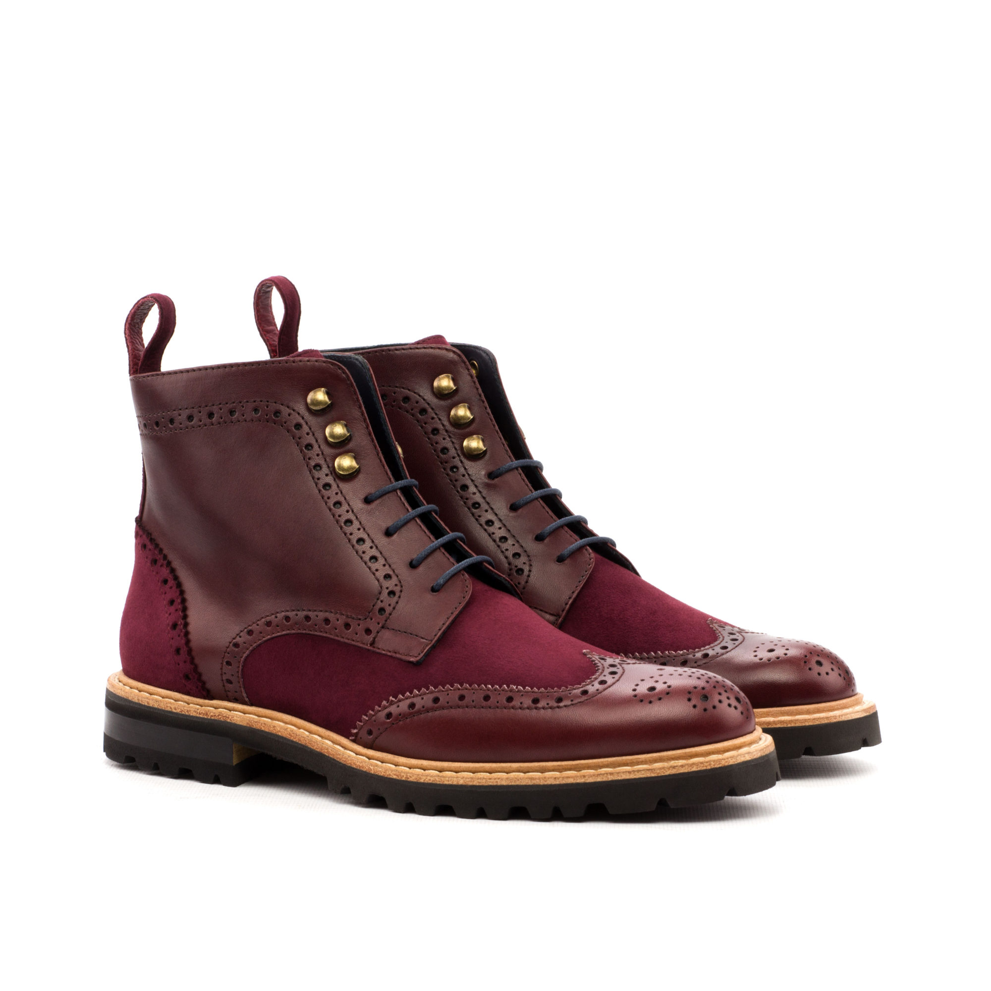 Ladies Dress Women's Military Brogue Shoe | Coveti