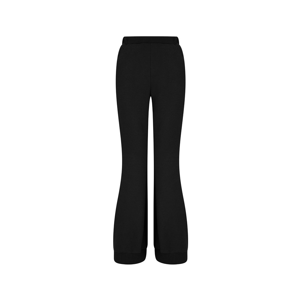 Boot cut black sweatpants | Coveti