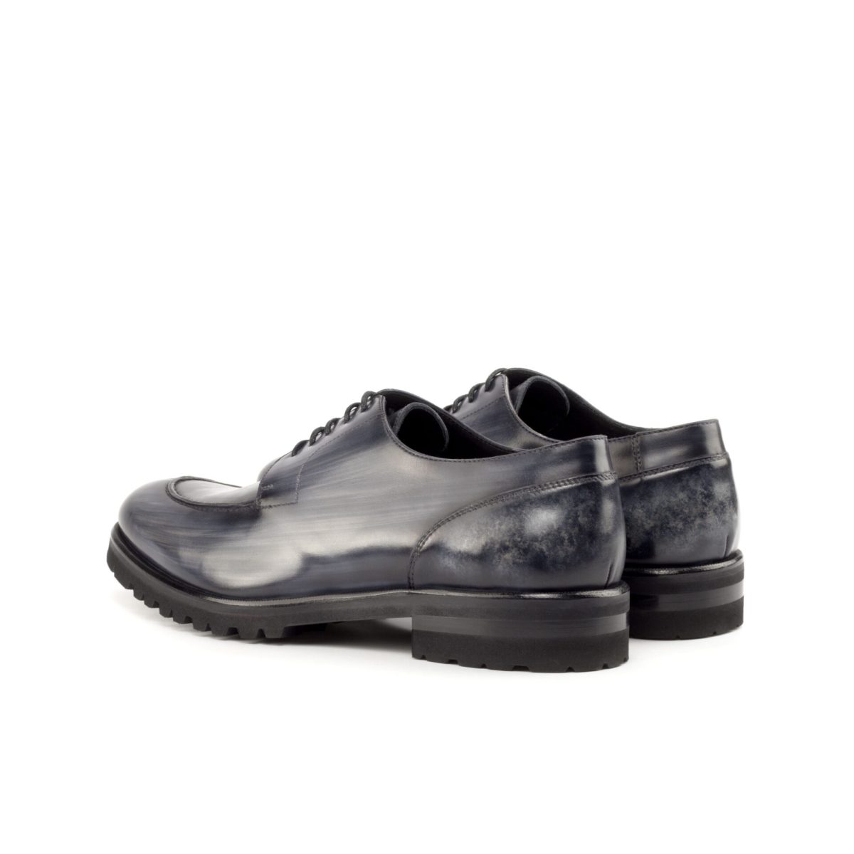 Hand Made Patina Derby Split Toe Shoe | Coveti