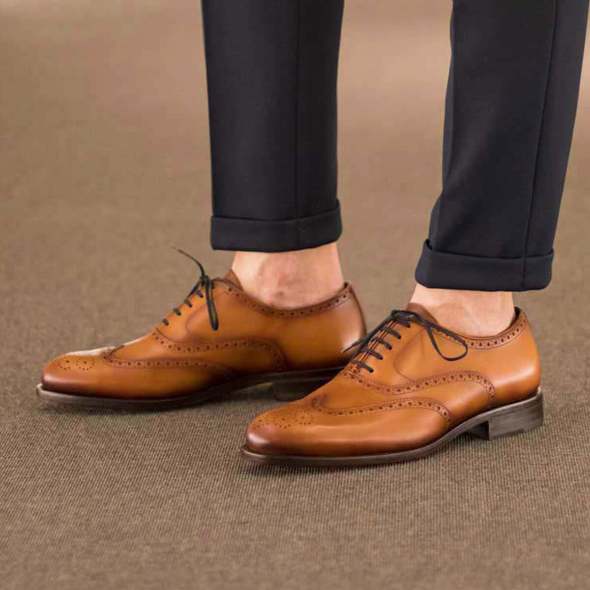 Fast Lane Full Brogue Shoe | Coveti