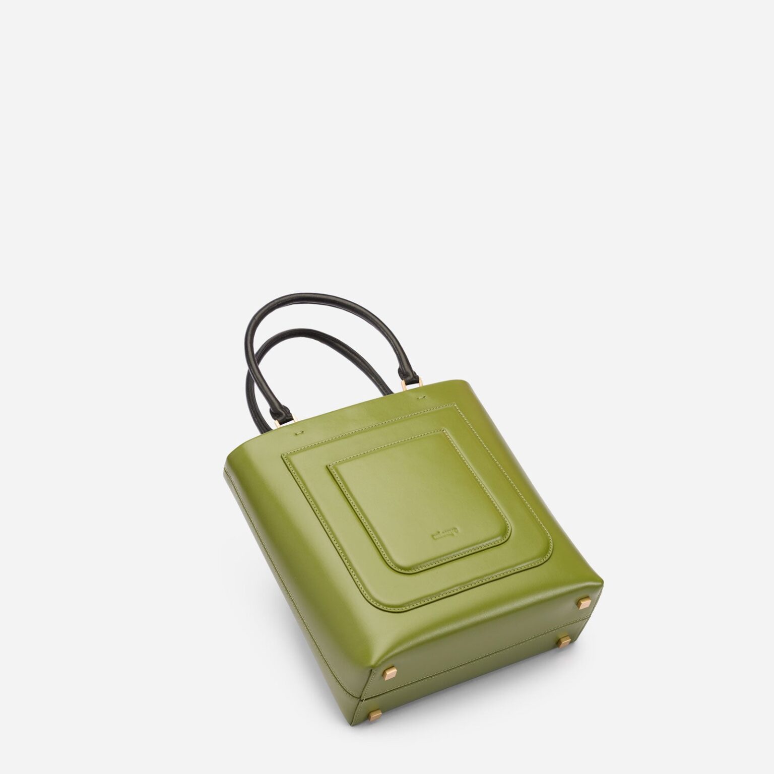 Art deco tote calla green bag | Coveti