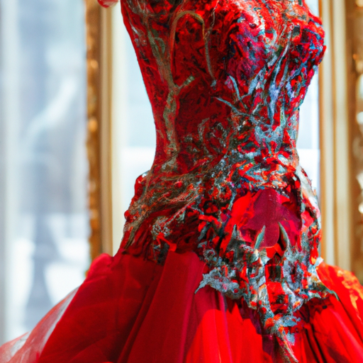 red luxury dress | The Destination For Contemporary Luxury | Coveti