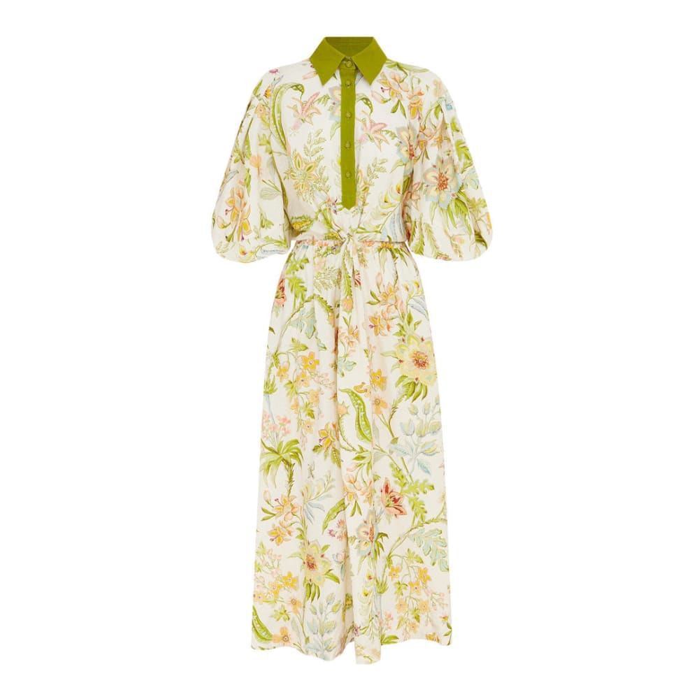 Ira Twist Front Shirtdress | Coveti